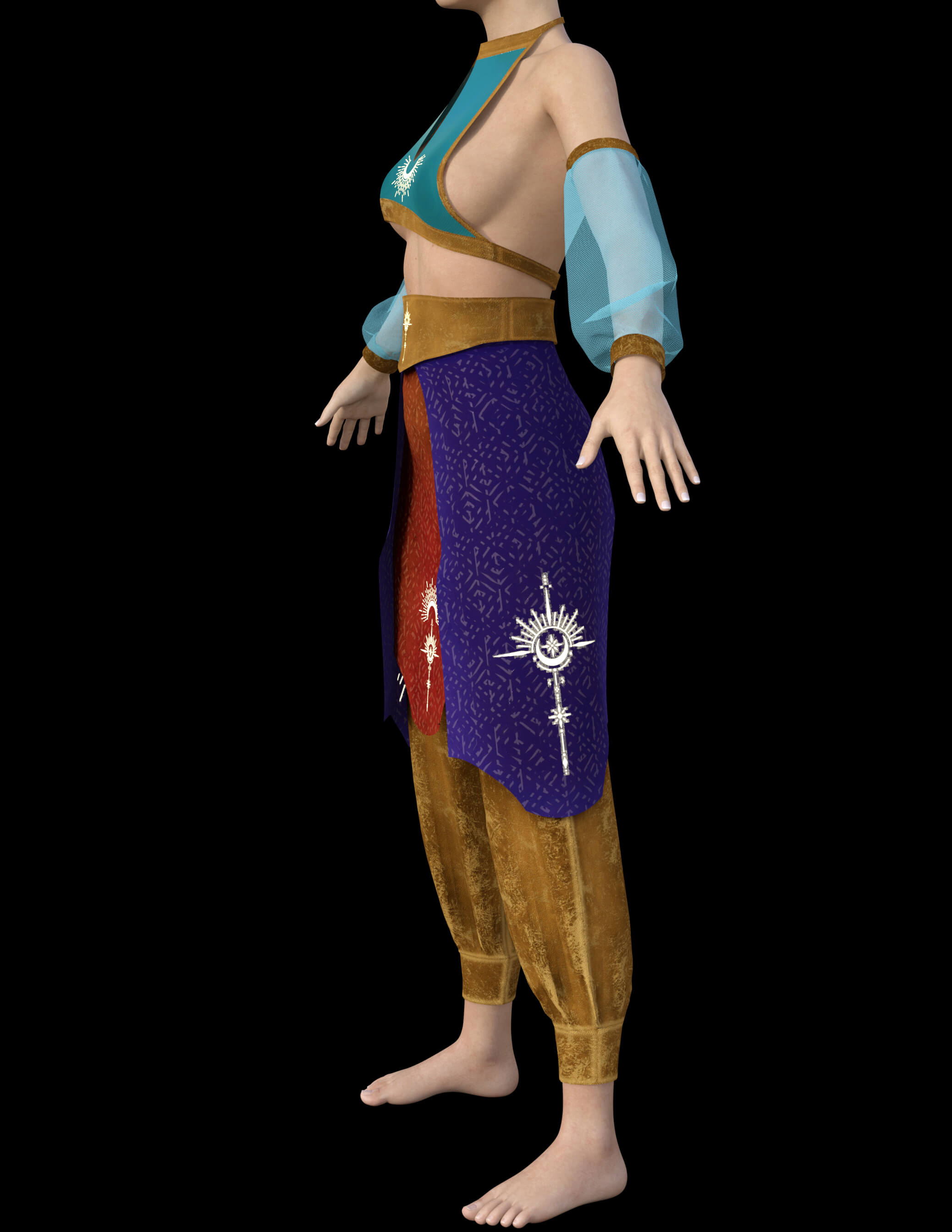 Mage Outfit 2 for Genesis 8 Female - Daz Content by RN95