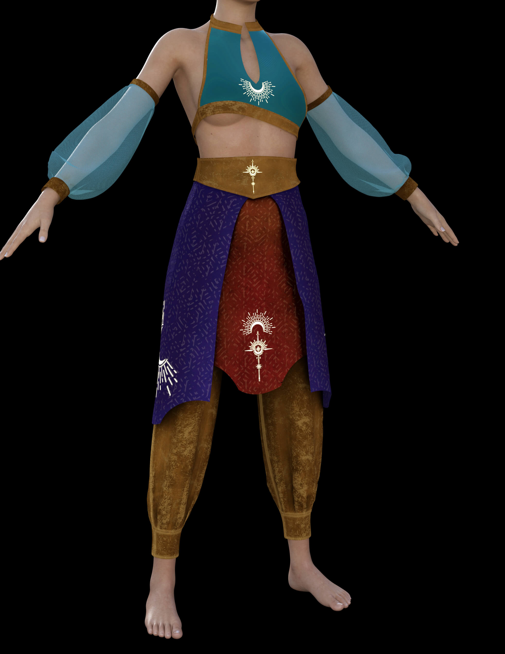 Mage Outfit 2 for Genesis 8 Female - Daz Content by RN95