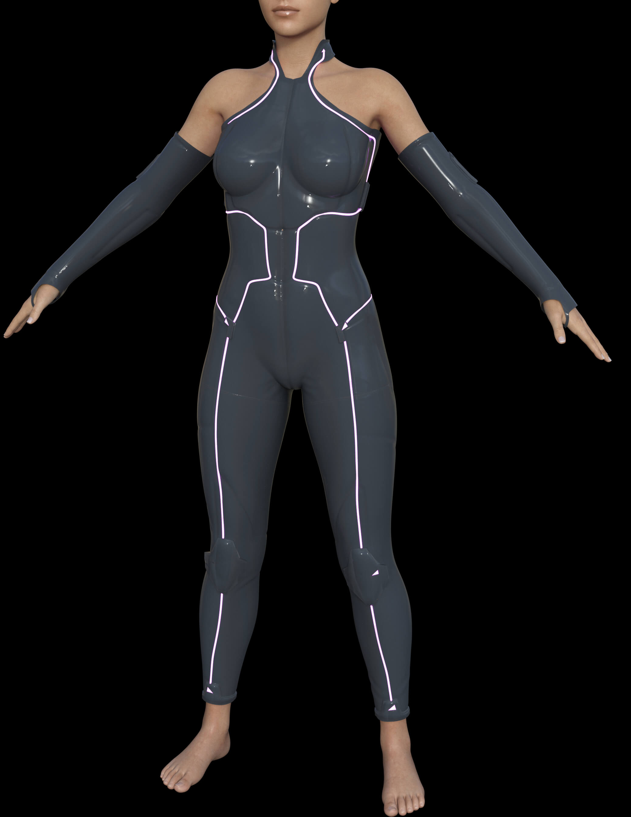 Neon Space Suite With Different Colors for Genesis 8 Female - Daz ...