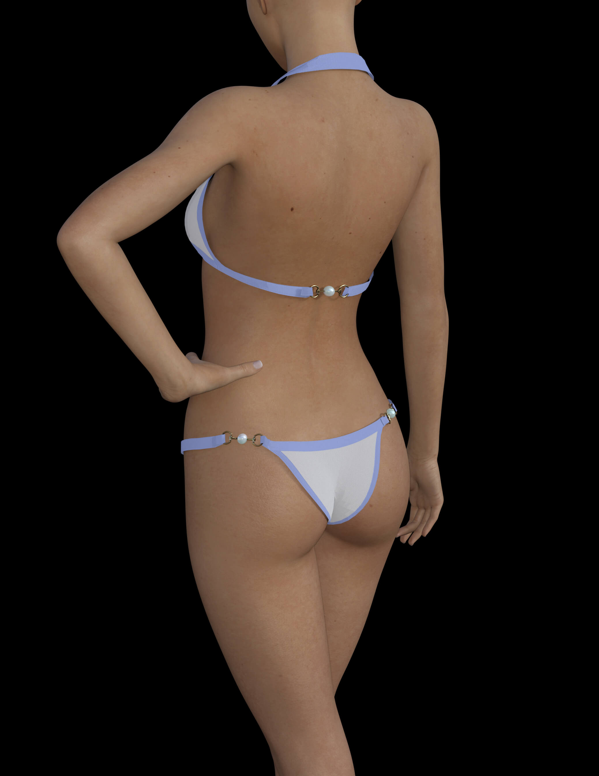 Pearl Bikini for Genesis 8 Female - Daz Content by RN95