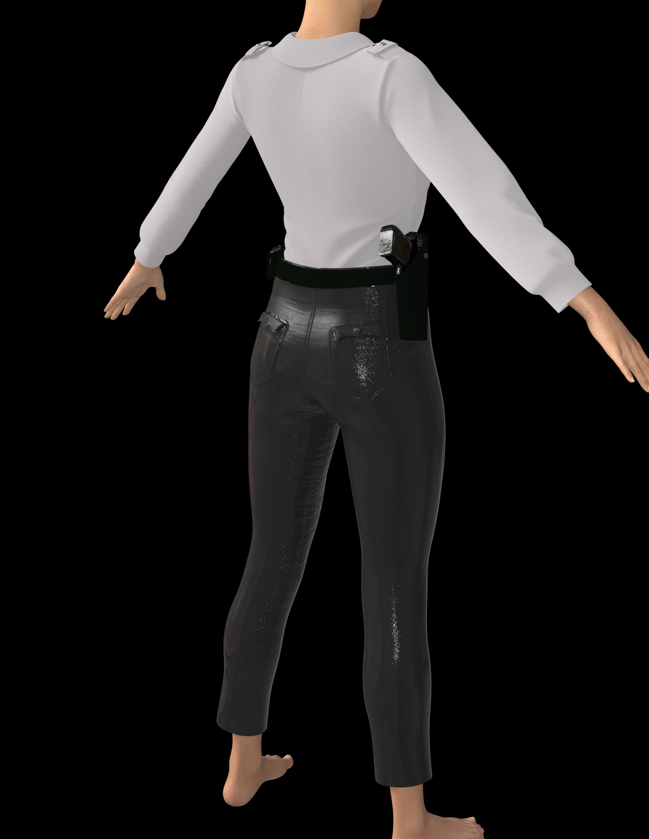 Police Uniform in 6 Colors for Genesis 8 Female - Daz Content by RN95