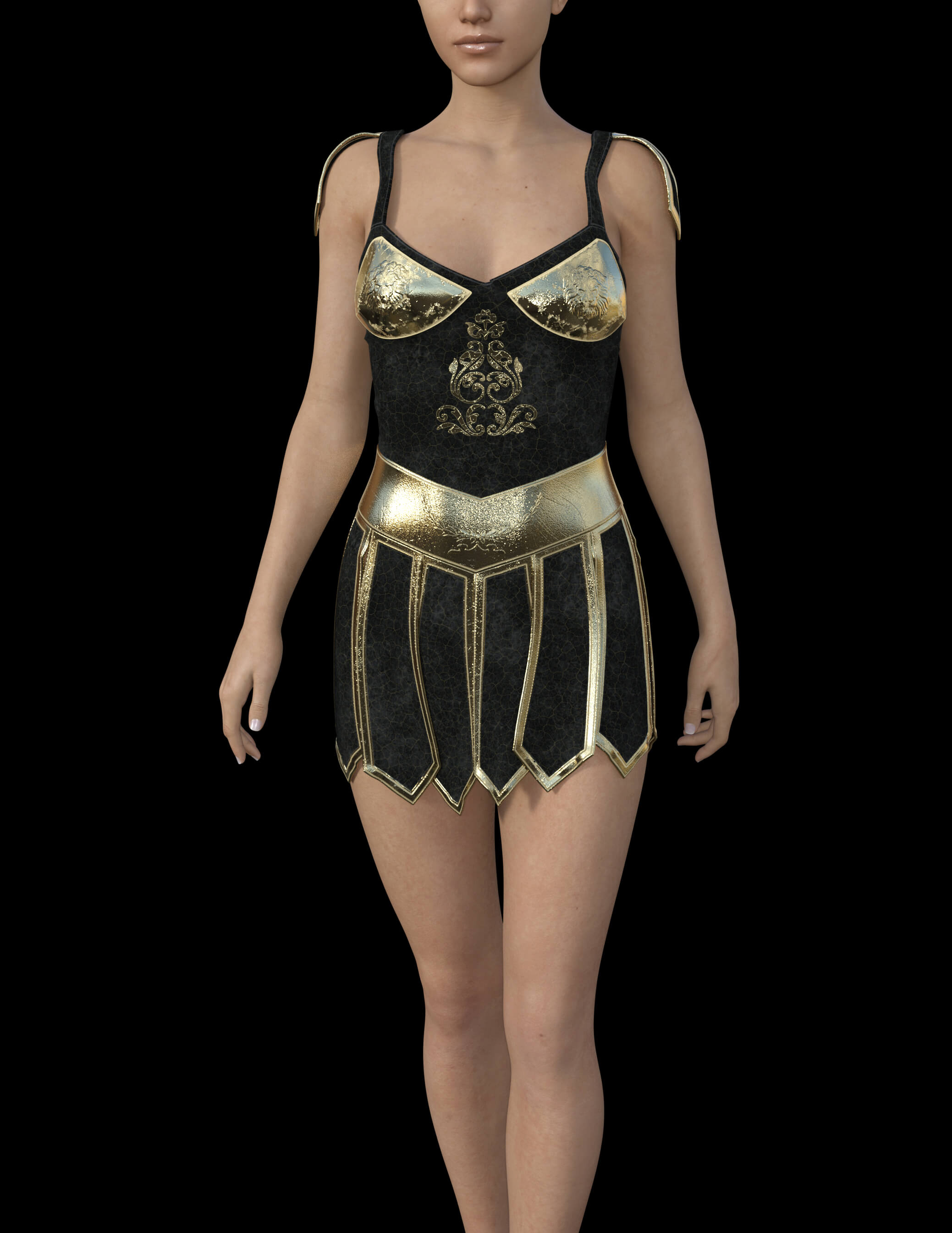 Roman Gladiator Cosplay Outfit for Genesis 8 Female - Daz Content by RN95