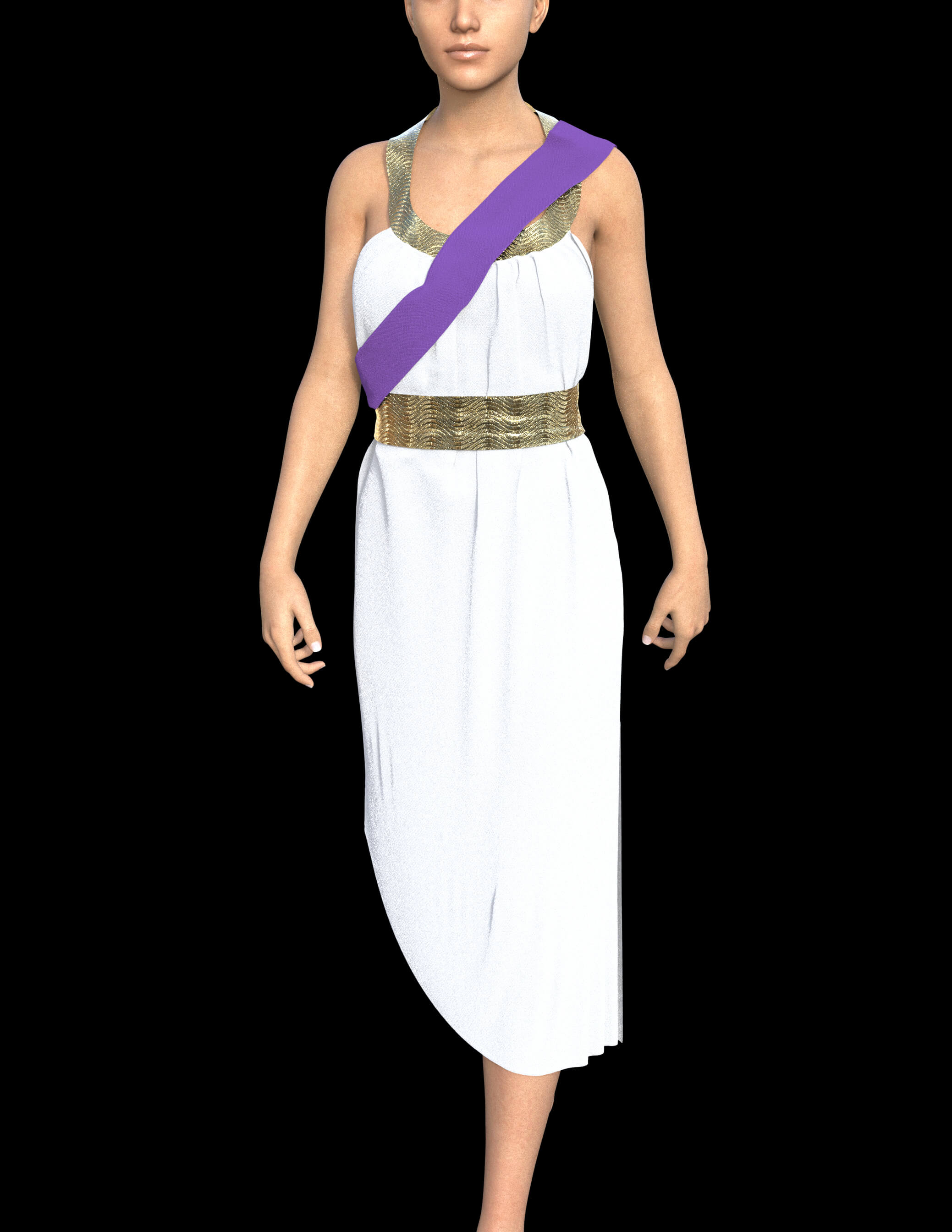 Roman Noble Tunic for Genesis 8 Female - Daz Content by RN95