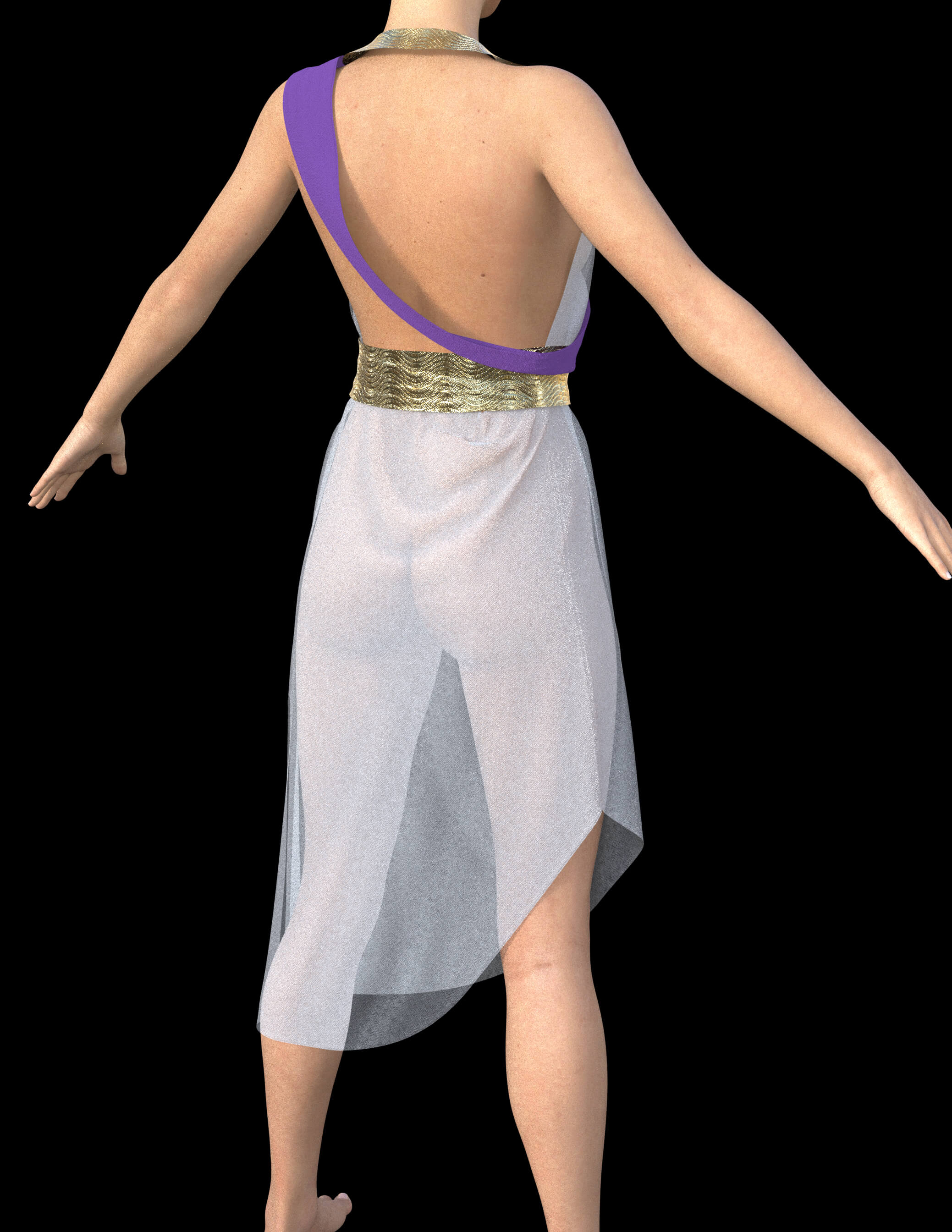 Roman Noble Tunic for Genesis 8 Female - Daz Content by RN95