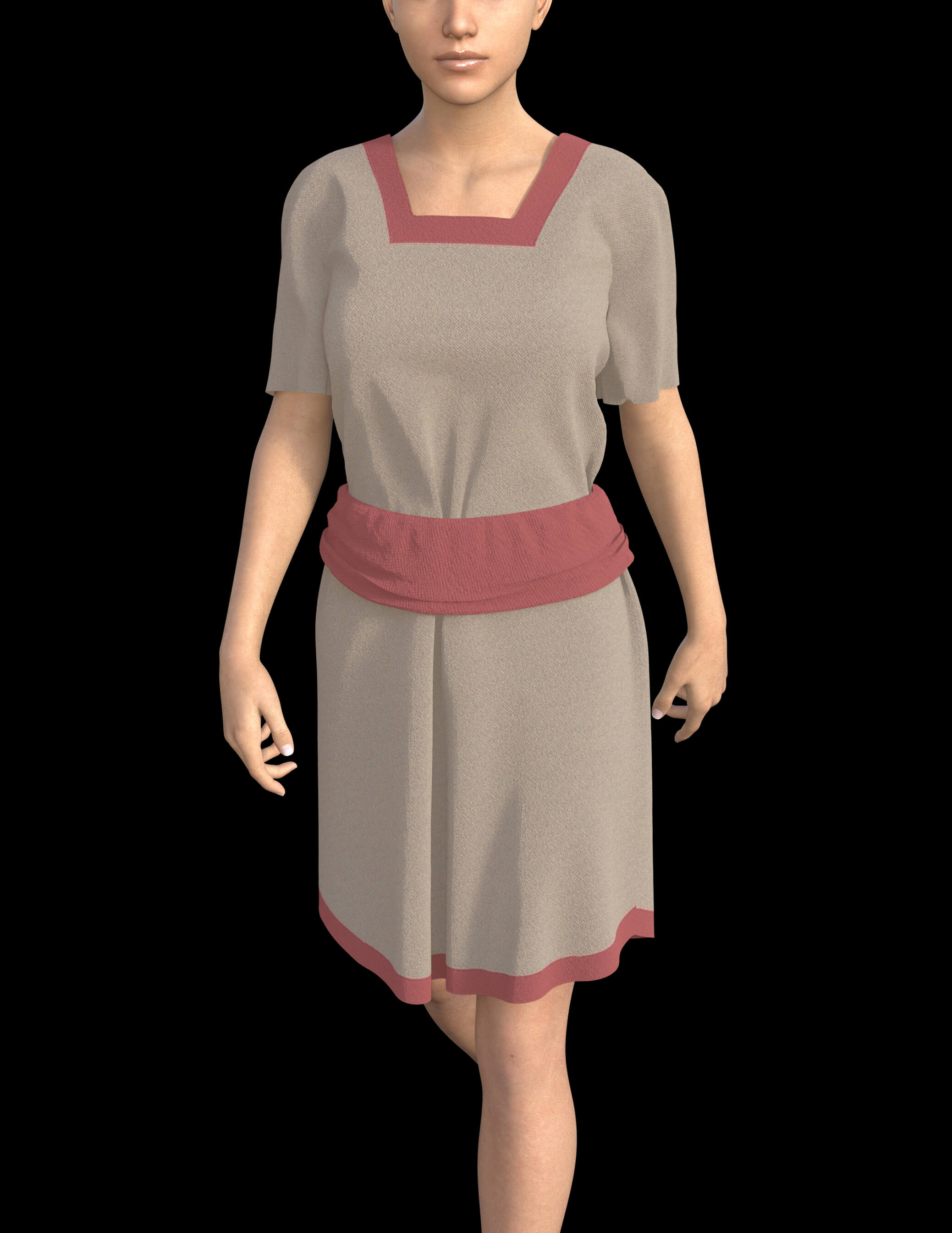 Roman Tunic for Genesis 8 Female - Daz Content by RN95