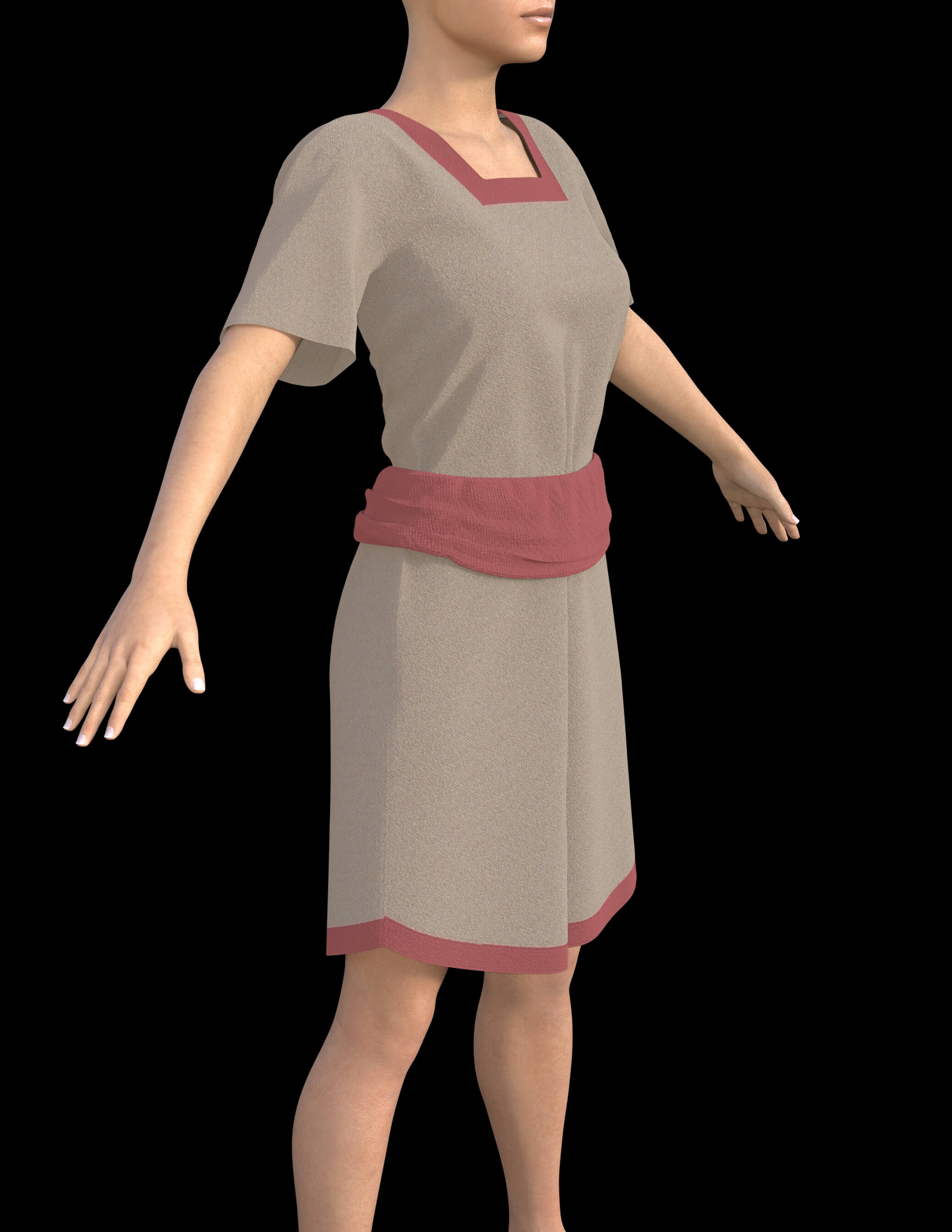 Roman Tunic for Genesis 8 Female - Daz Content by RN95