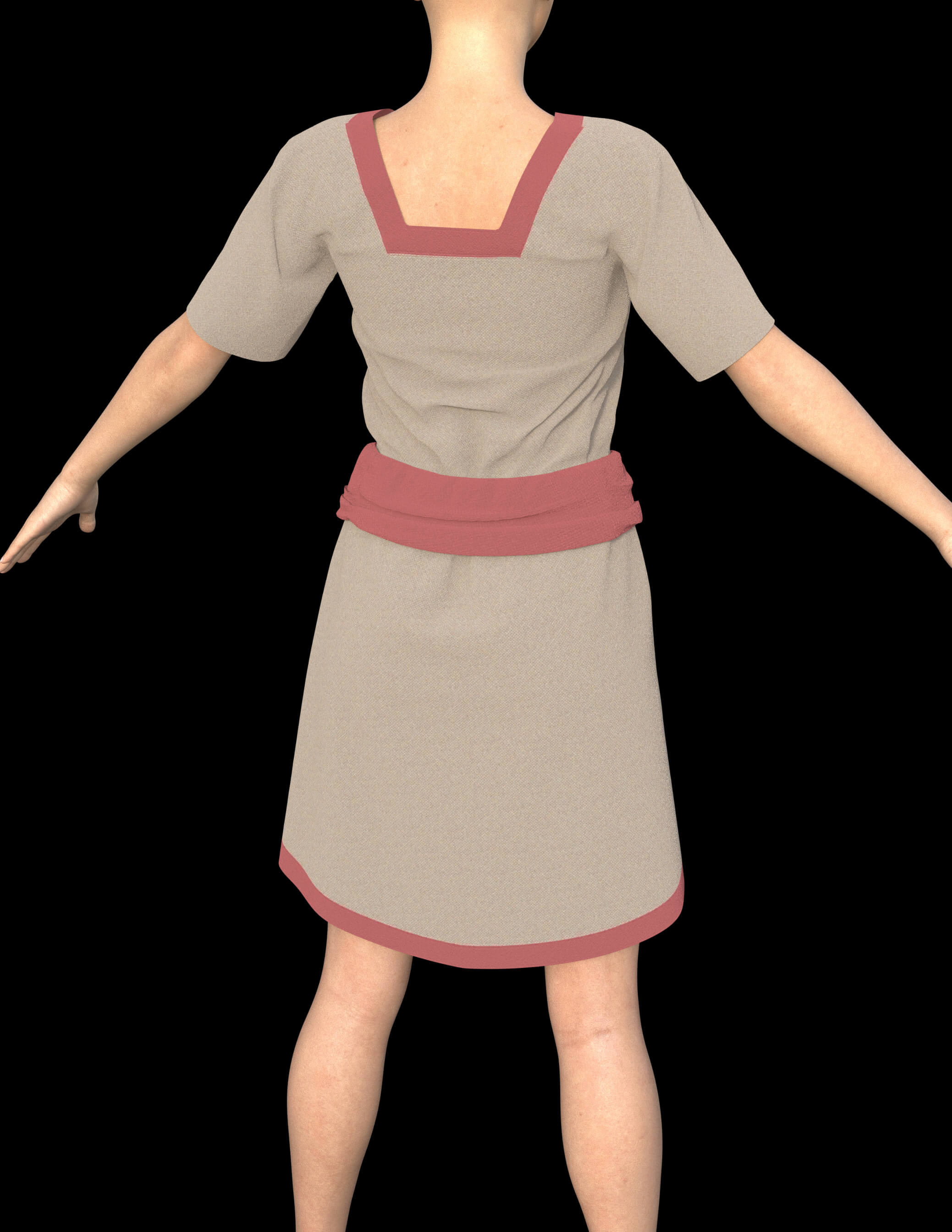 Roman Tunic for Genesis 8 Female - Daz Content by RN95
