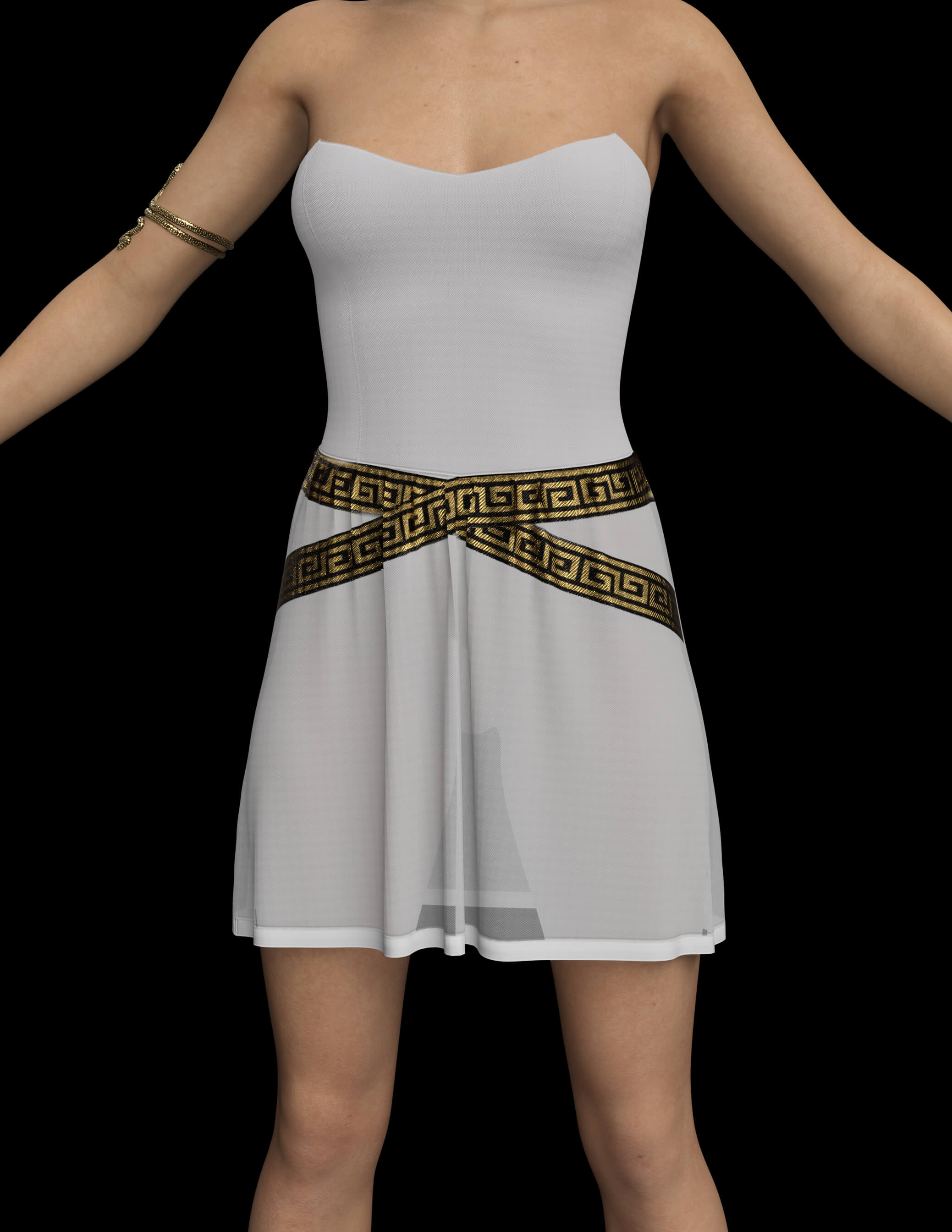 Sexy Roman Outfit With Deco for Genesis 8 Female - Daz Content by RN95