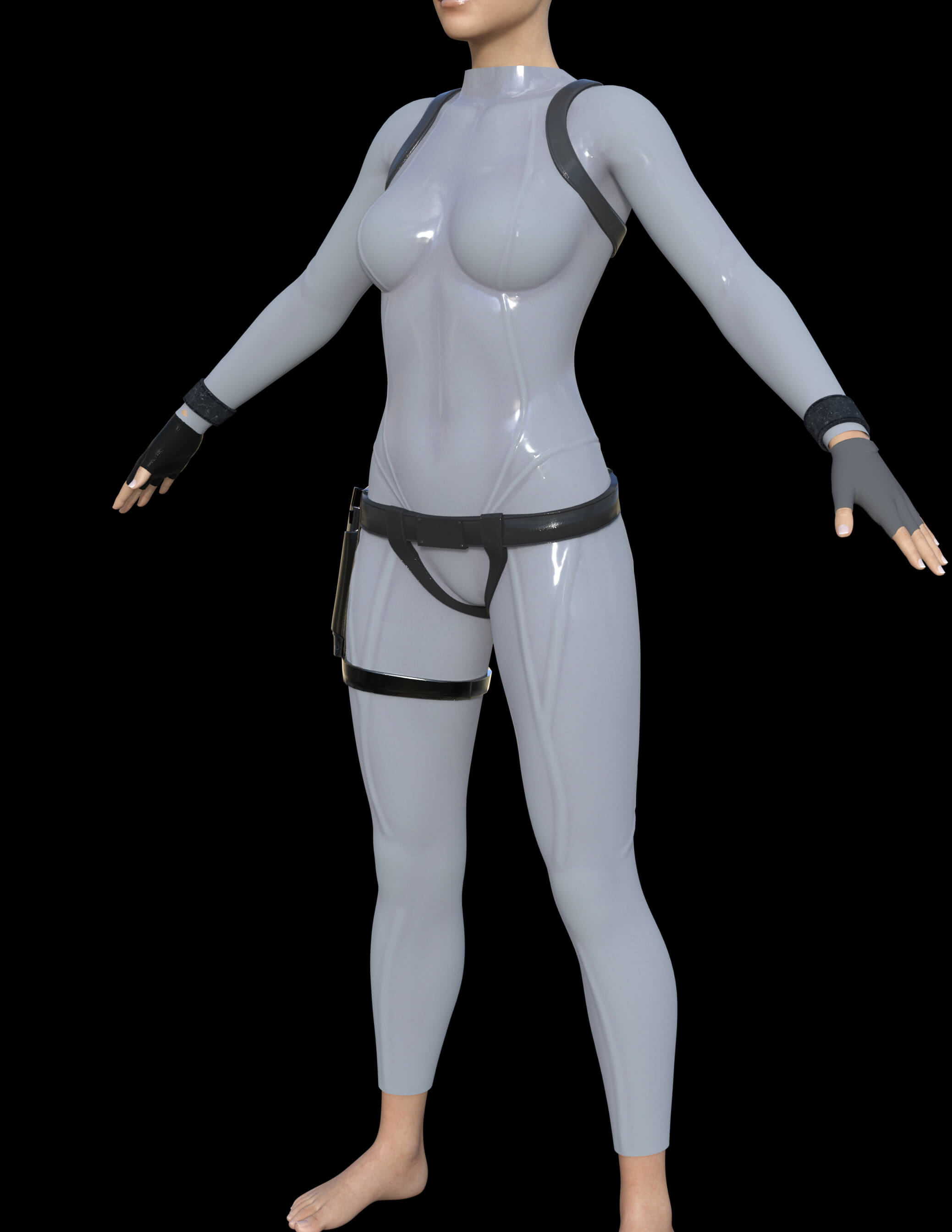 Tombraider Bodysuite With Accessories for Genesis 8 Female - Daz Content by RN95