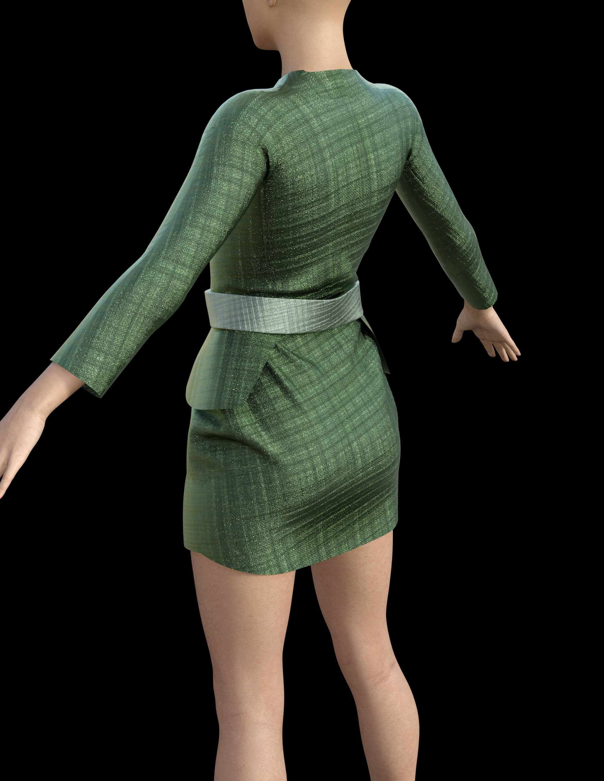 Vintage Elegant Outfit in 5 Colors for Gensis 8 Female - Daz Content by ...
