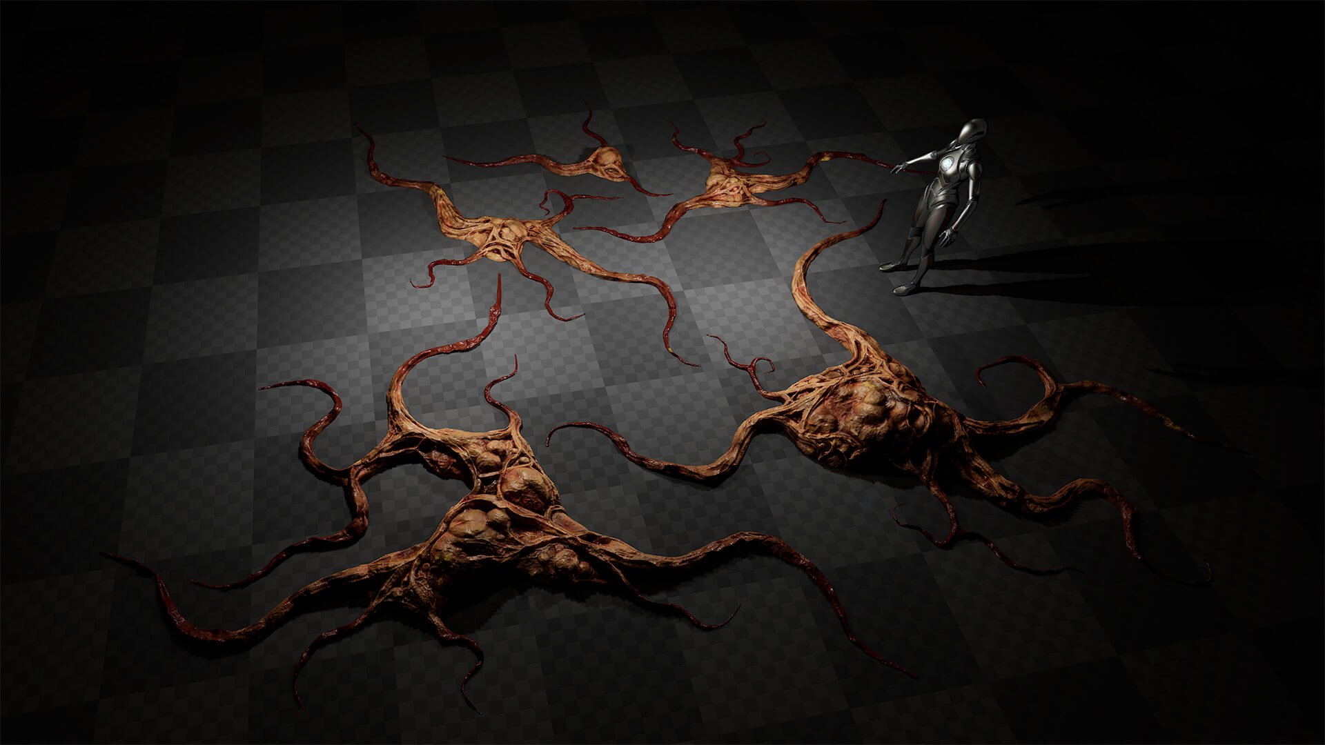 Biomass: Pulsating Lifeforms - 3D Model by Roa3d