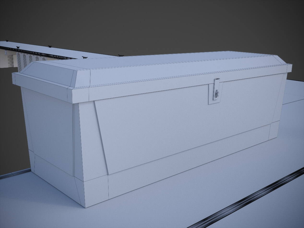 Dock Box 3D Model by RobH2