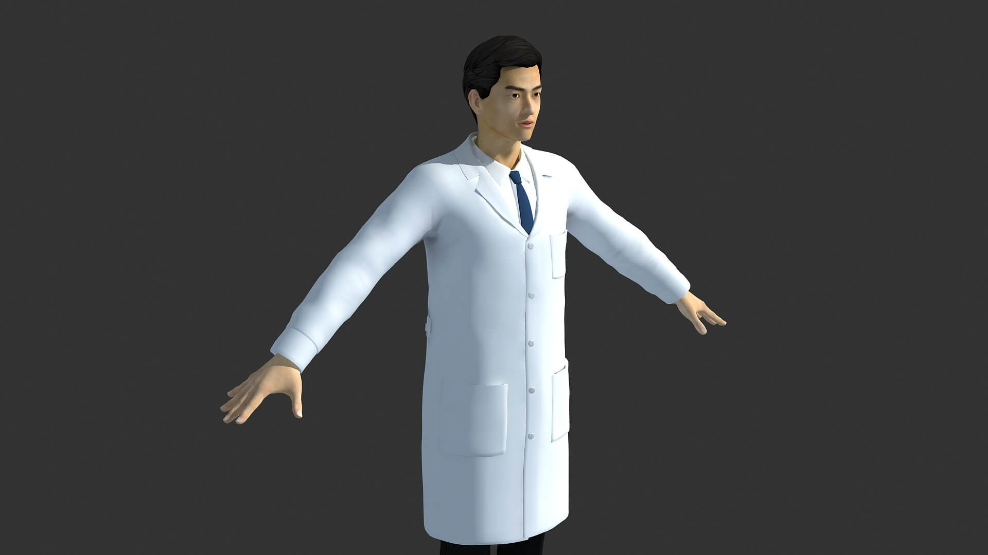 Doctor - 3D Model by rockdive