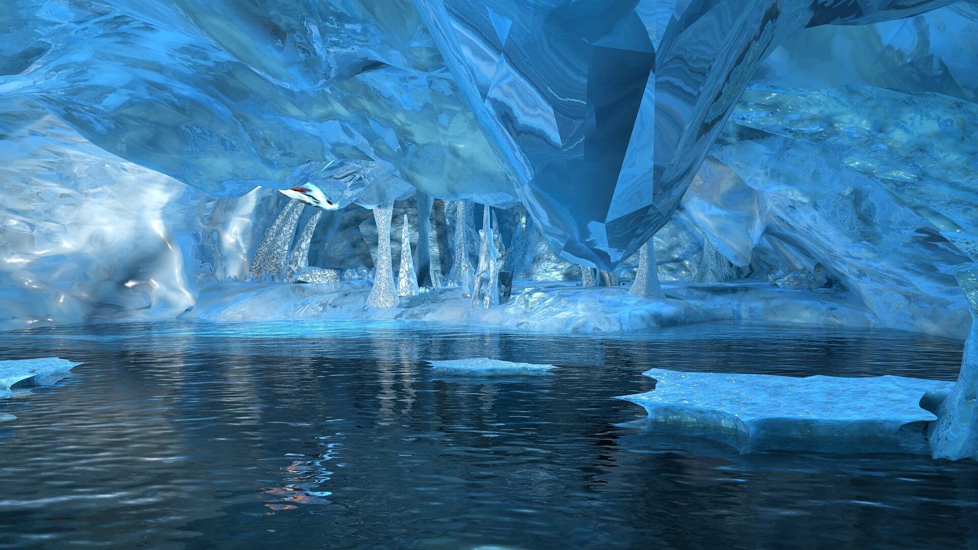Ice Cave - 3D Model by rockdive