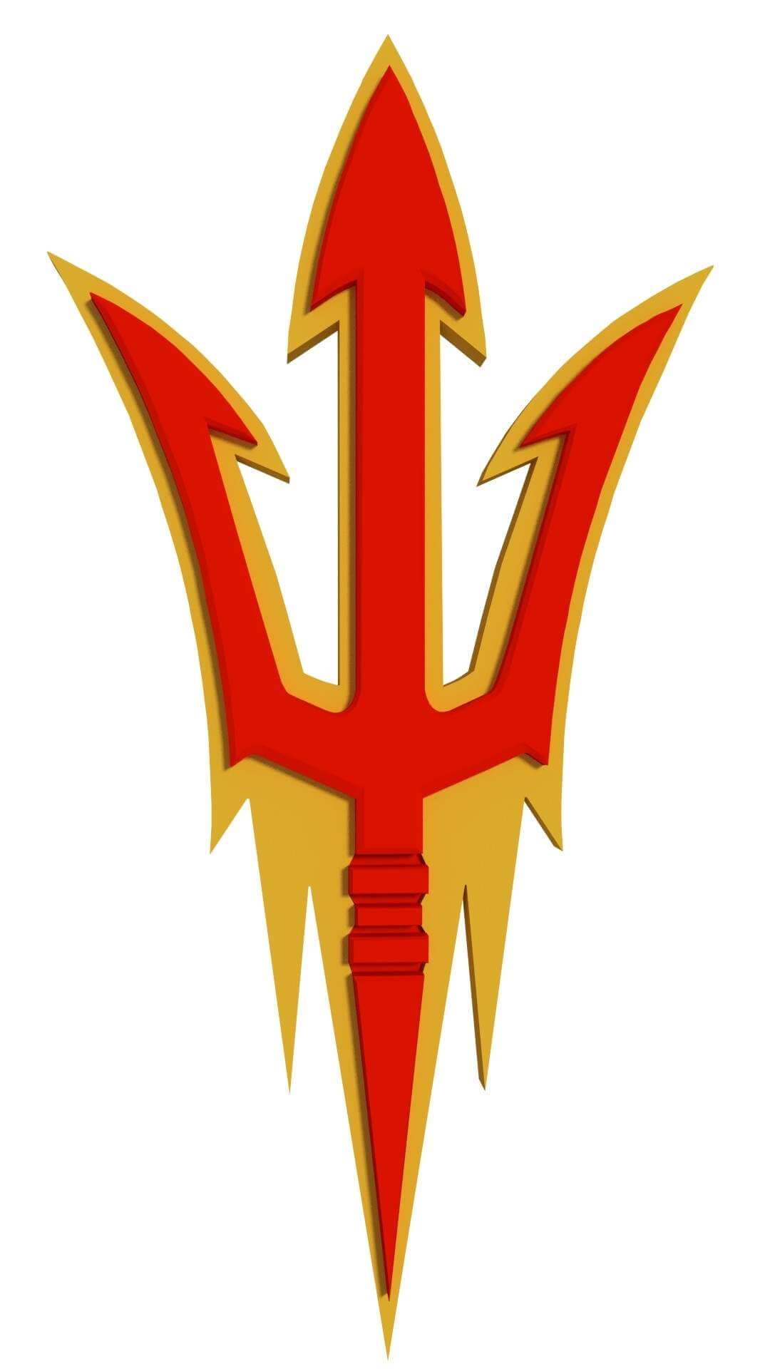 Arizona Sun Devils Logo - 3D Model by RogerDS