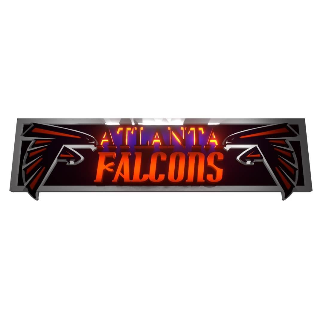 Atlanta Falcons Banner - 3D Model by RogerDS
