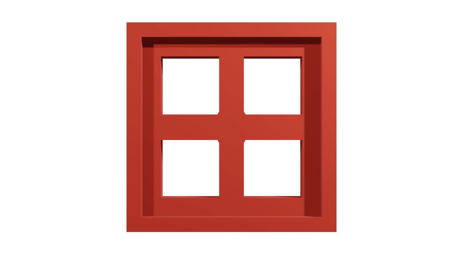 Brick Jaali Block Square - 3D Model by RogerDS