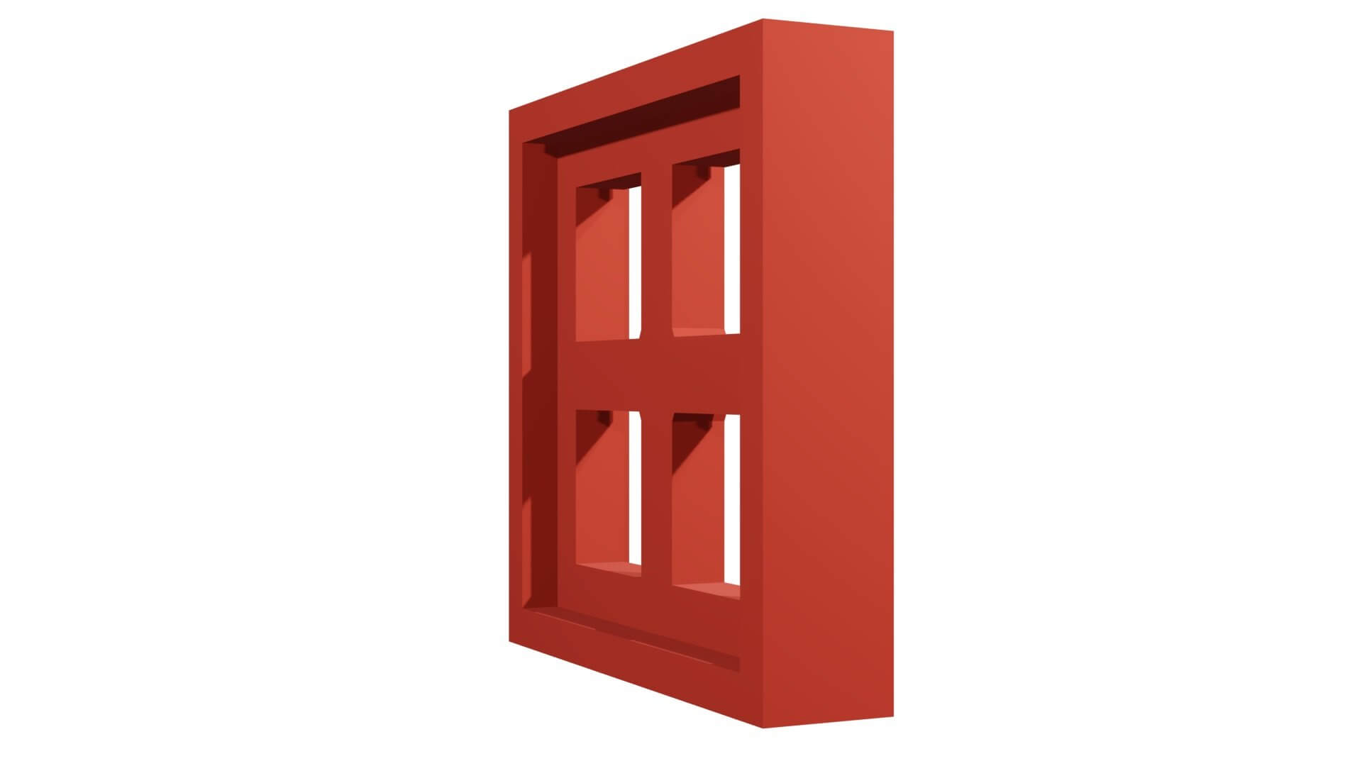 Brick Jaali Block Square - 3D Model by RogerDS