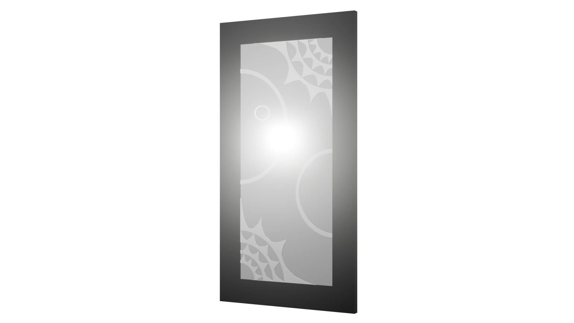 Door Security Screen 2 Suns - 3D Model by RogerDS