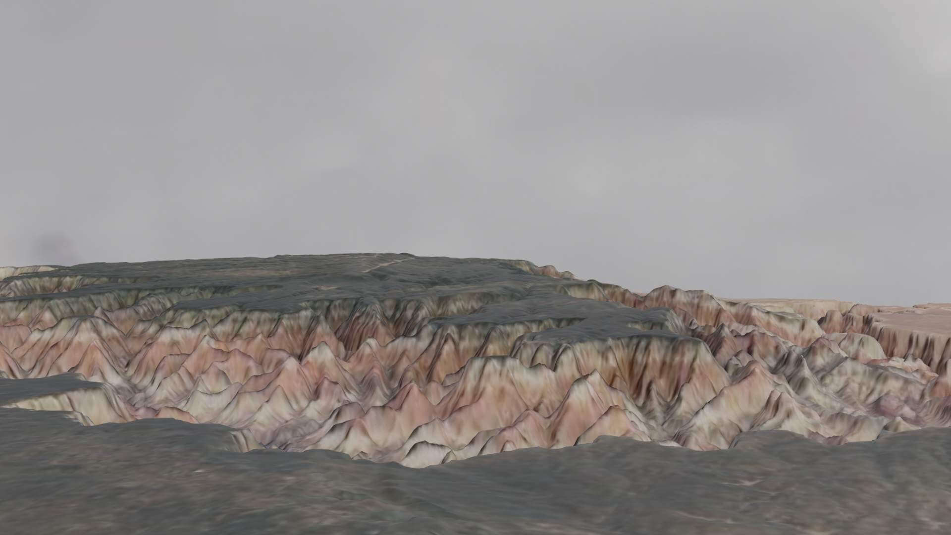 Grand Canyon - 3D Model by RogerDS