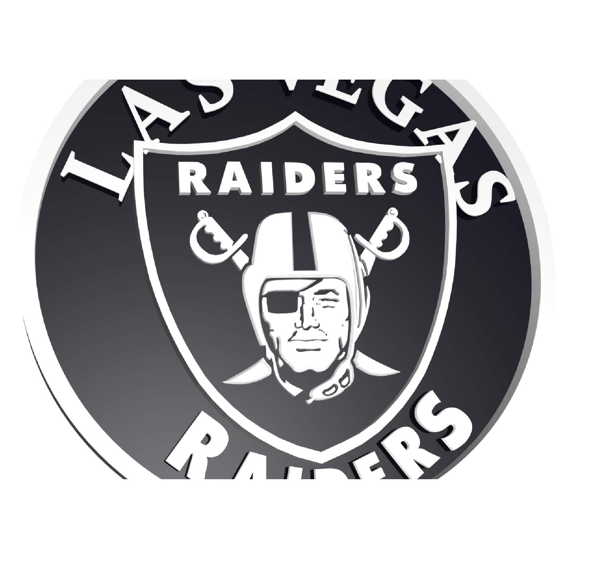 Las Vegas Raiders Shield Disc - 3D Model by RogerDS