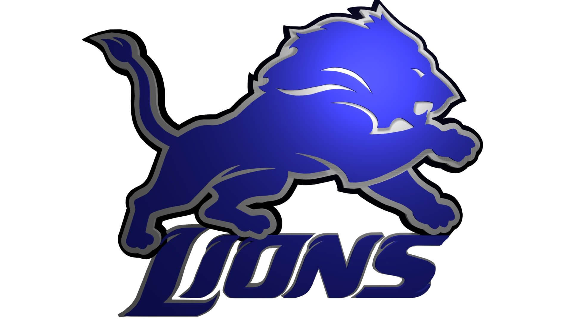 Lions Football Logo