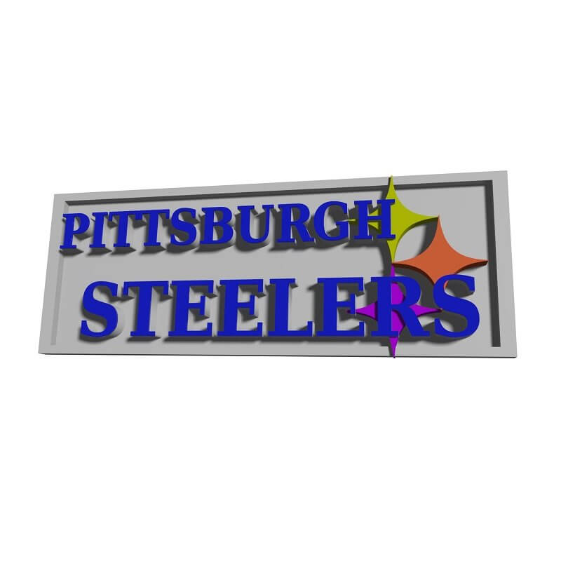 Pittsburgh Steelers Banner - 3D Model by RogerDS