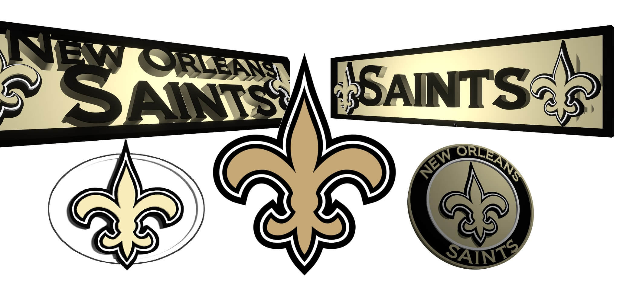 Saints Logo Vector
