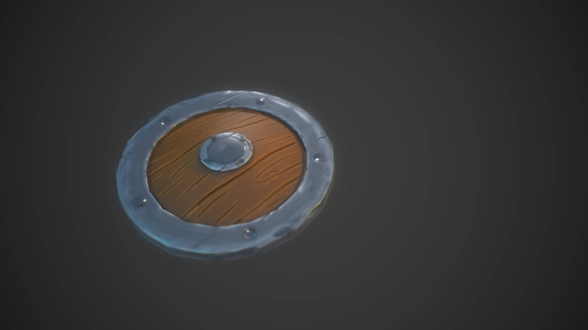 Stylized Shield - 3D Model by Rohan Chaugule