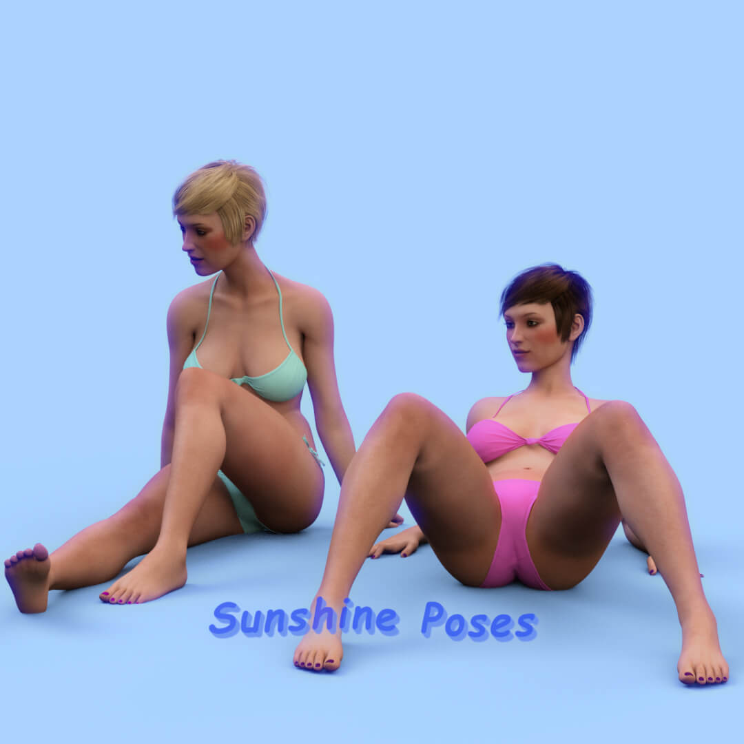 Sunshine Poses for Genesis 8 Female - Daz Content by RohZima