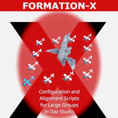 Formation-X Configuration / Alignment DAZ Scripts Bundle by rolow