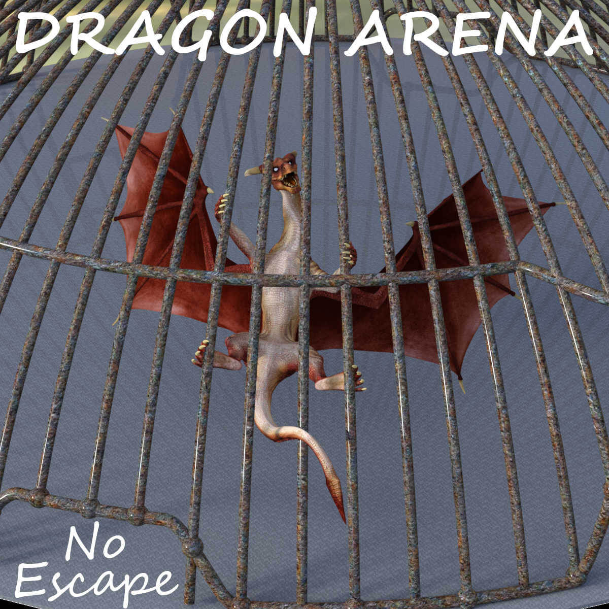 No Escape Pose for Daz Dragon 3 by rolow