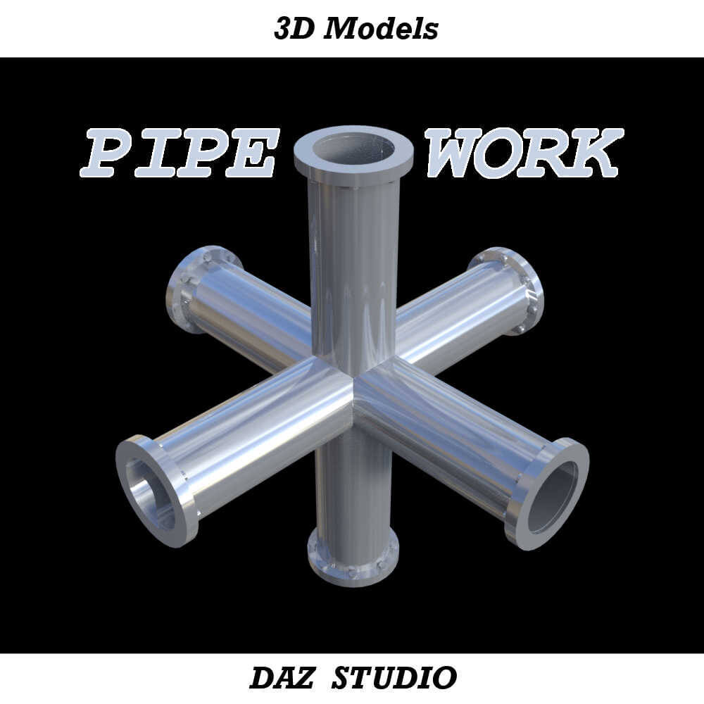 Pipe-Work Collection Daz Content by rolow