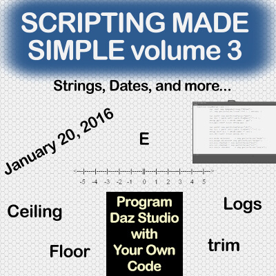 Scripting Made Simple DS - Volume 3 Strings Dates More PDF 3D Tutorial ...