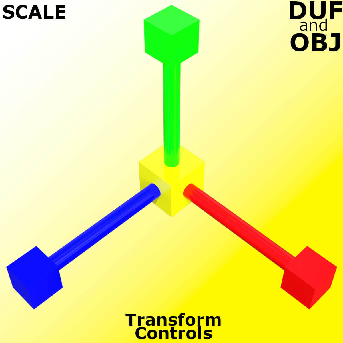 Transform Controls for Scale - Free Daz Content by rolow