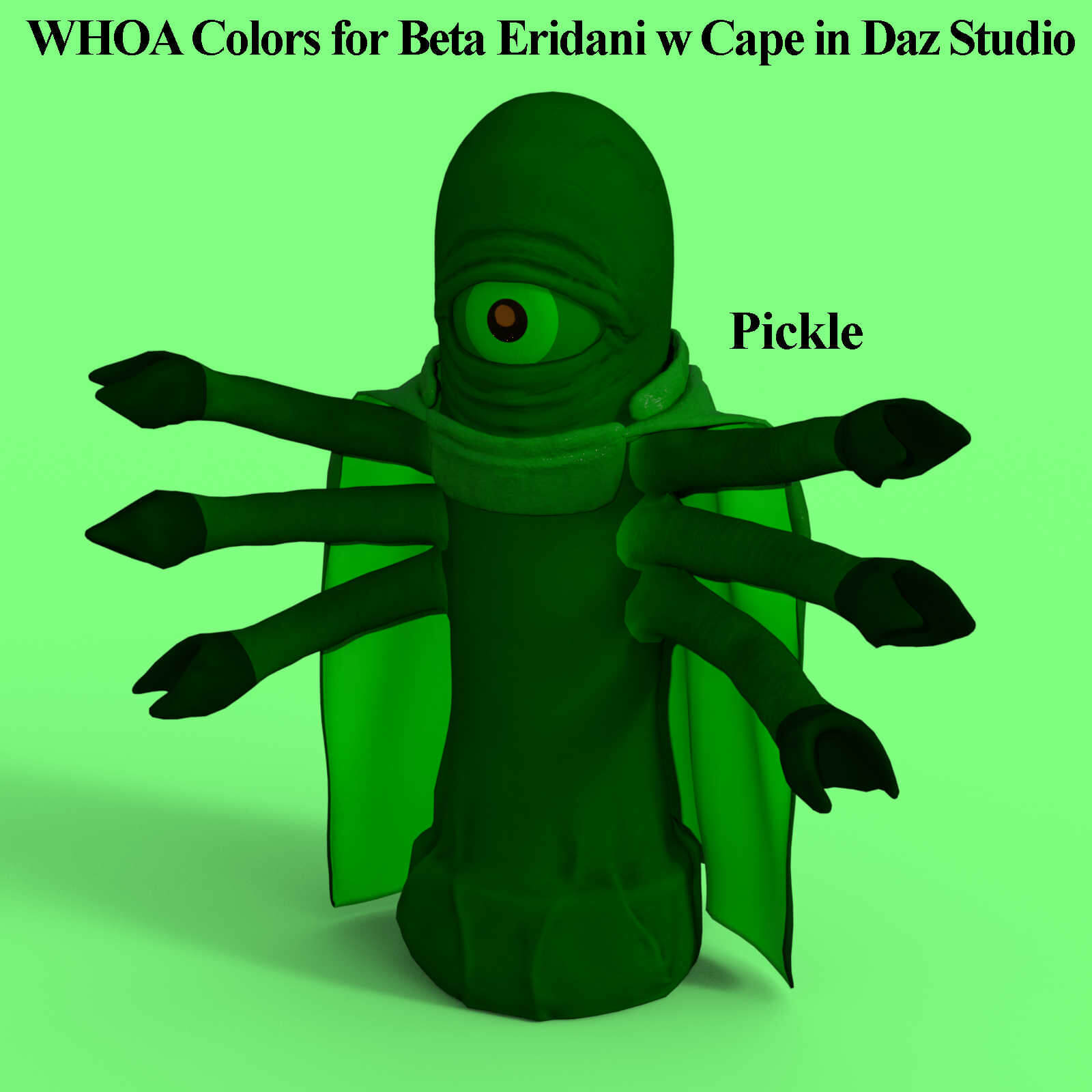 Whoa Colors Styles for Beta Eridani in DAZ Studio - Free 3D Material or Shader by rolow