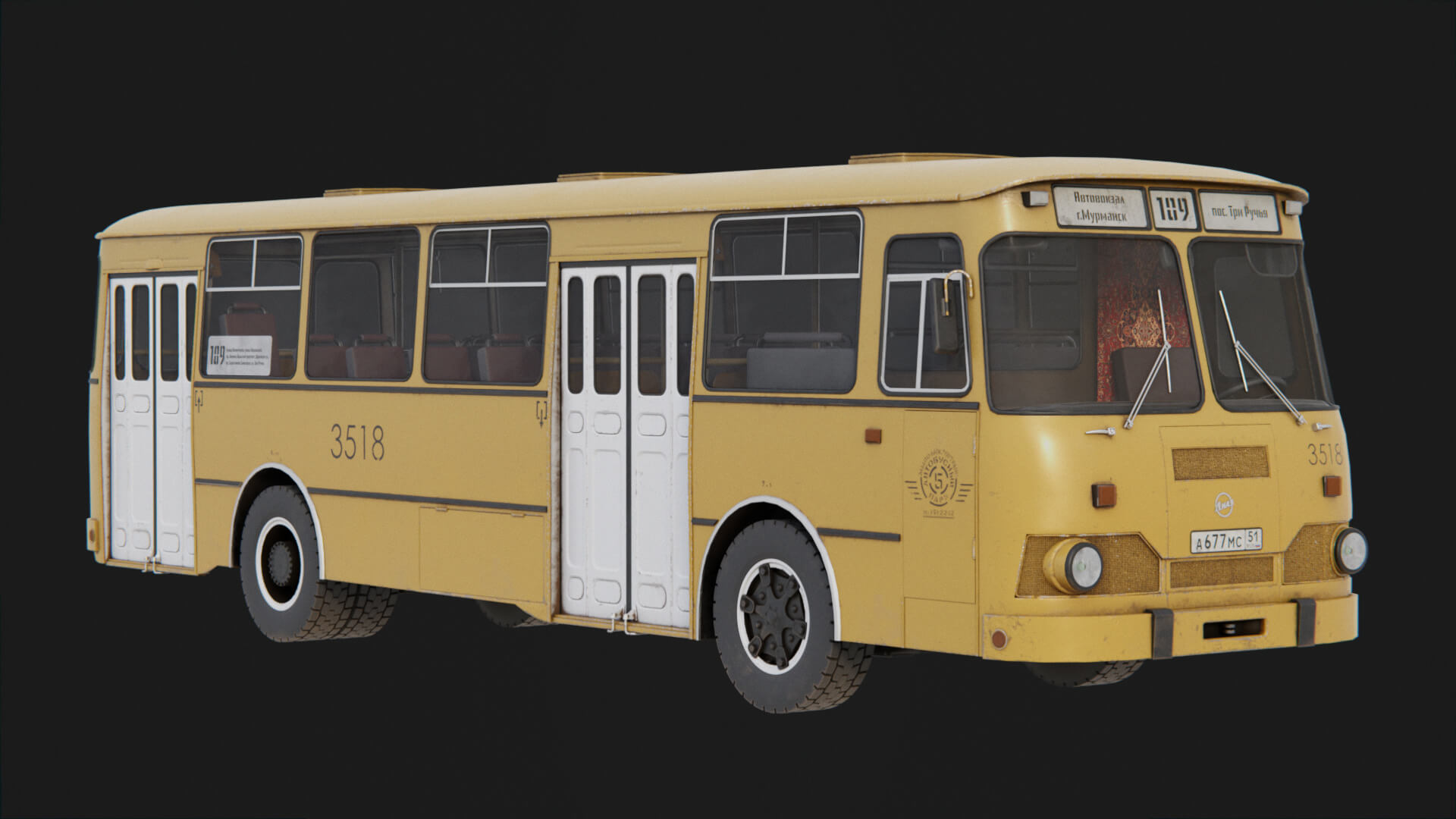 Bus Transport - 3D Model by roman119966