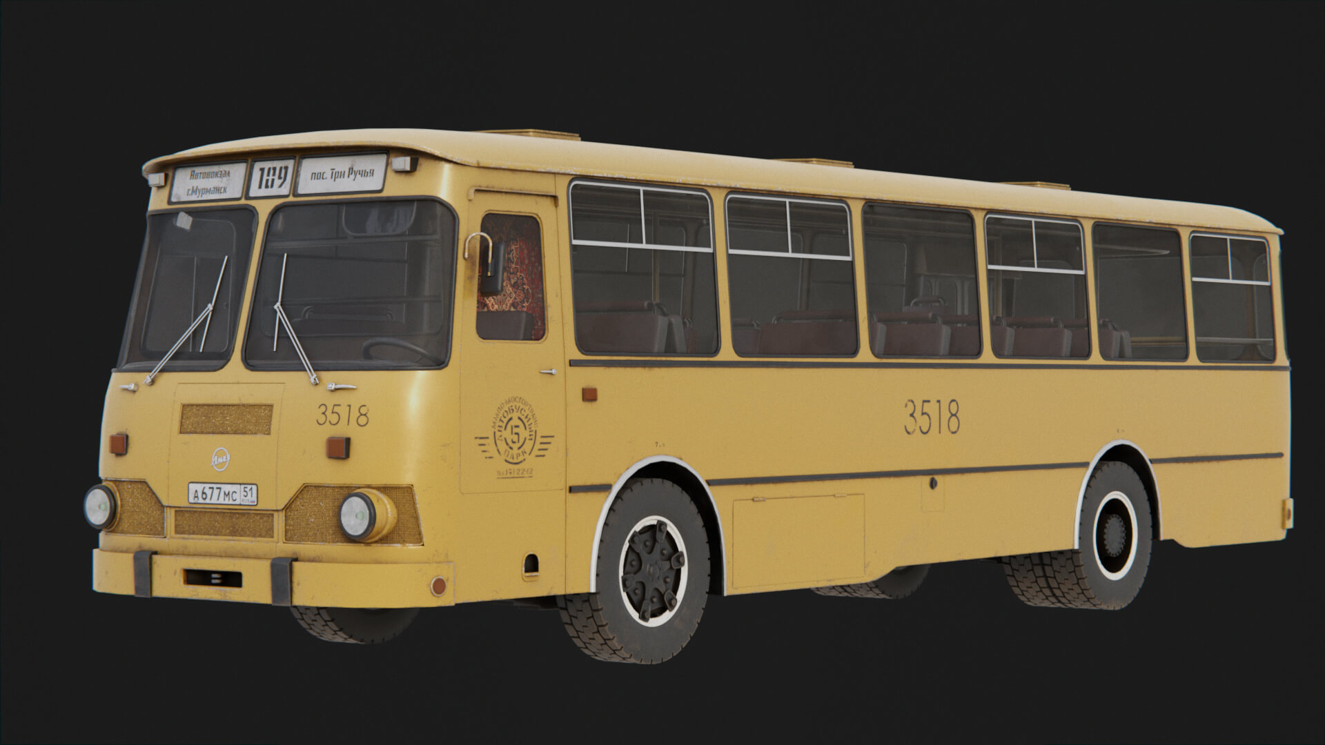Bus Transport - 3D Model by roman119966