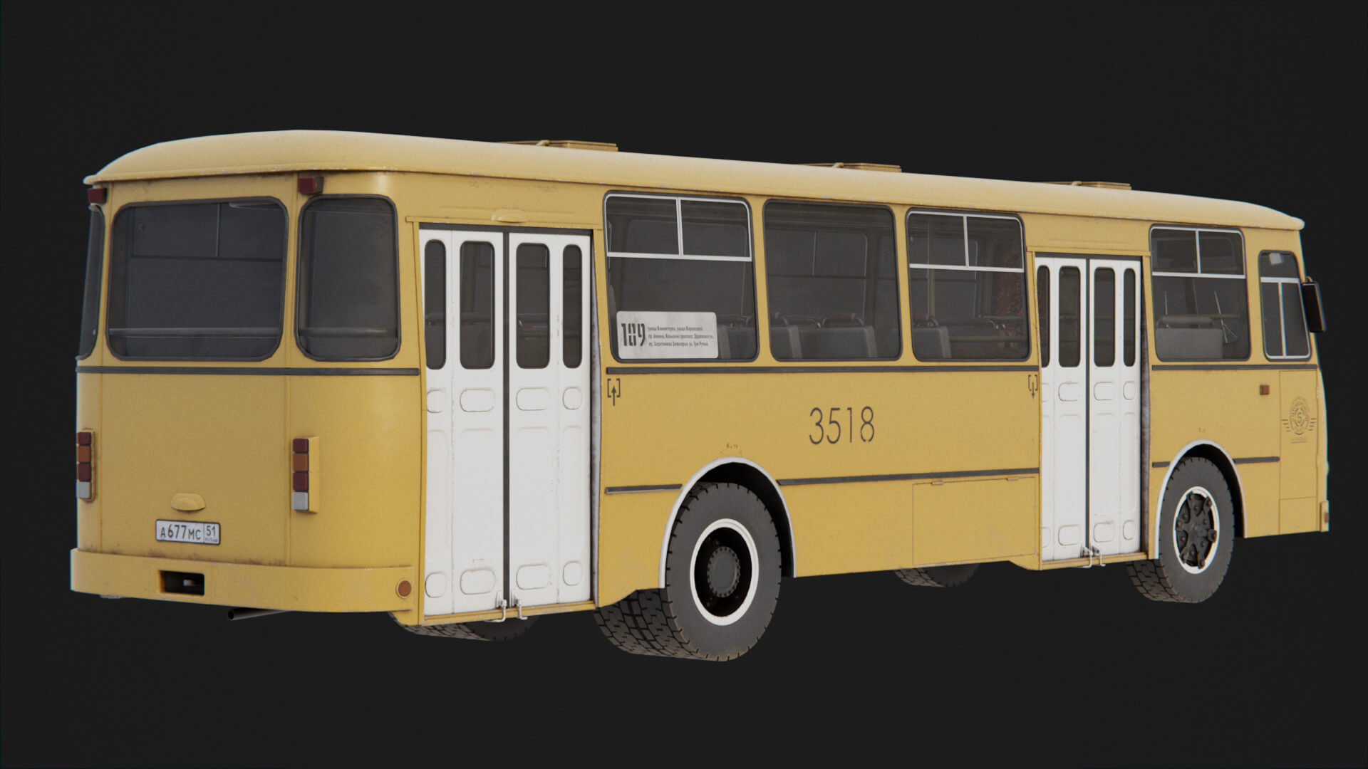 Bus Transport - 3D Model by roman119966