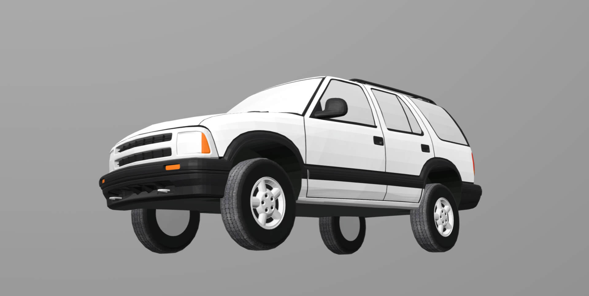 Chevrolet Blazer 1995 - 3D Model by Roman13011
