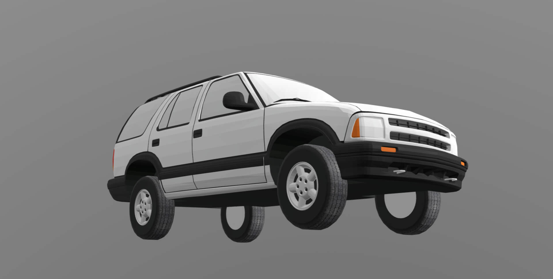 Chevrolet Blazer 1995 - 3D Model by Roman13011