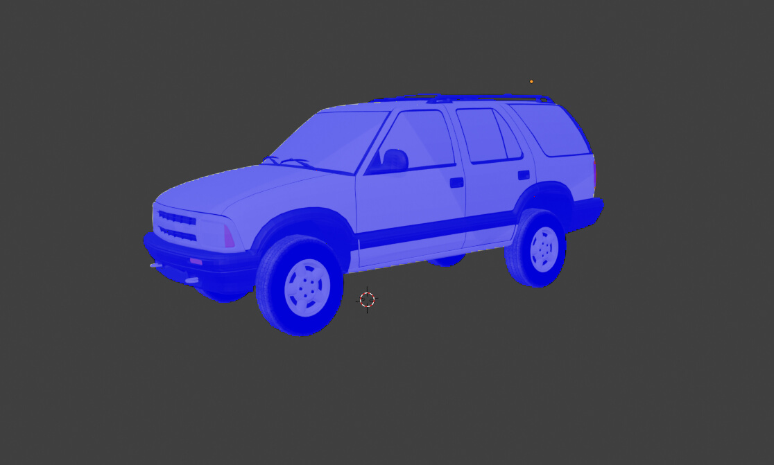 Chevrolet Blazer 1995 - 3D Model by Roman13011