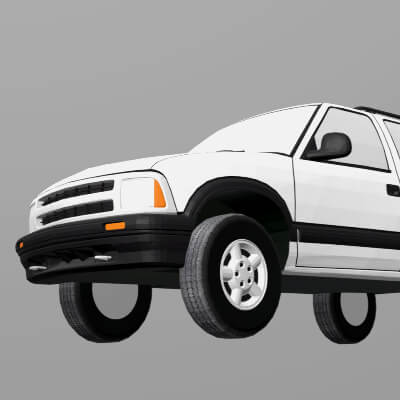 1990 Chevrolet Camaro IROC-Z 3D Model by msasdt