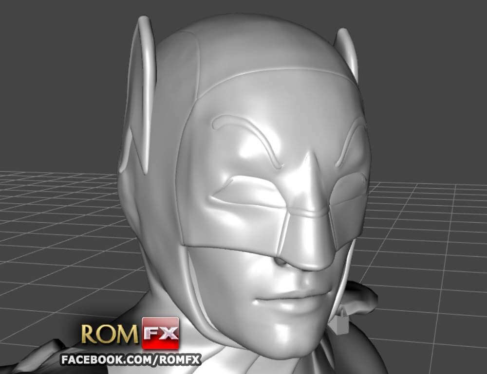 Adam West from The Batman TV Show - 3D Model by ROMFX
