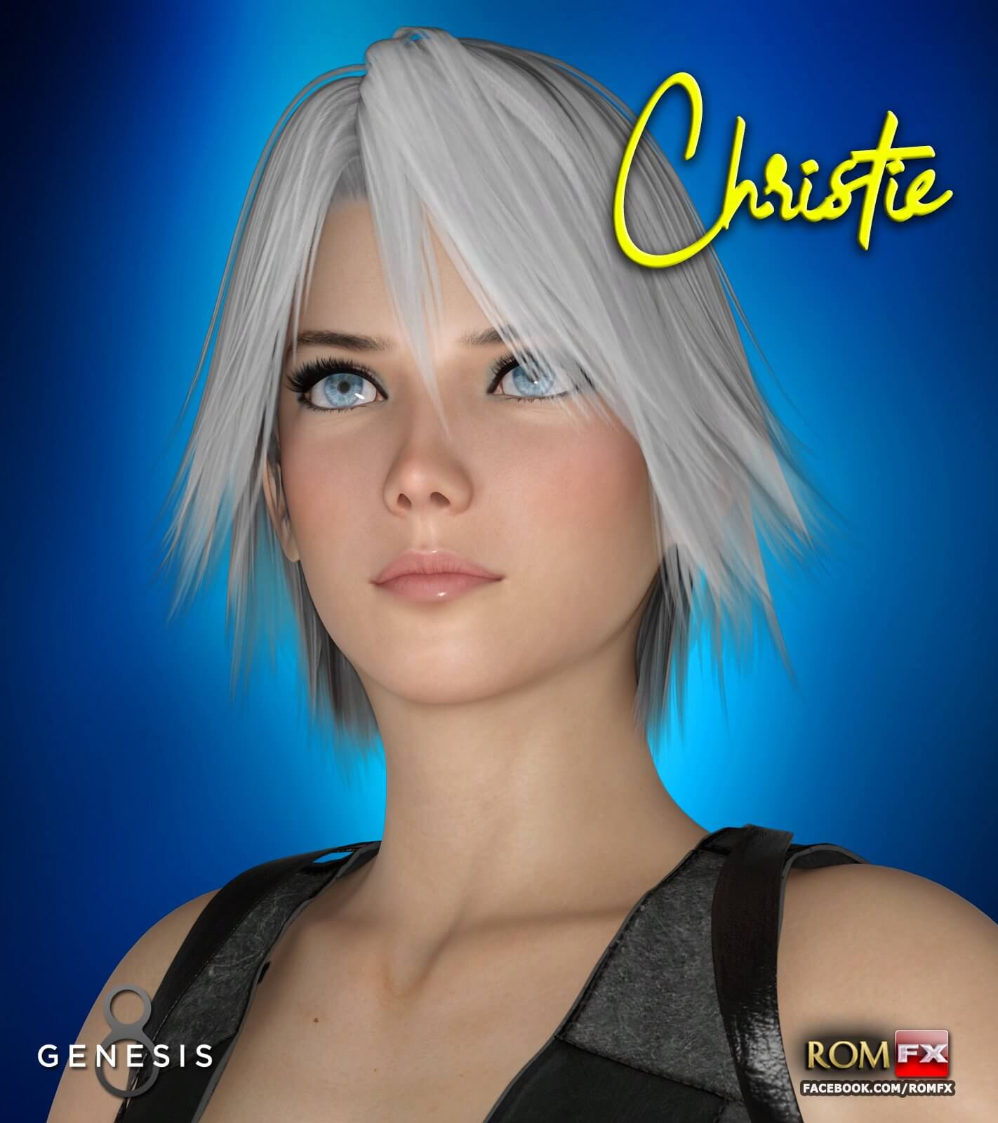 Christie For G8F And G8.1F - Daz Content by ROMFX