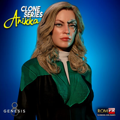 Clone Series - Anikka For G8F And G8.1F Daz Content by ROMFX