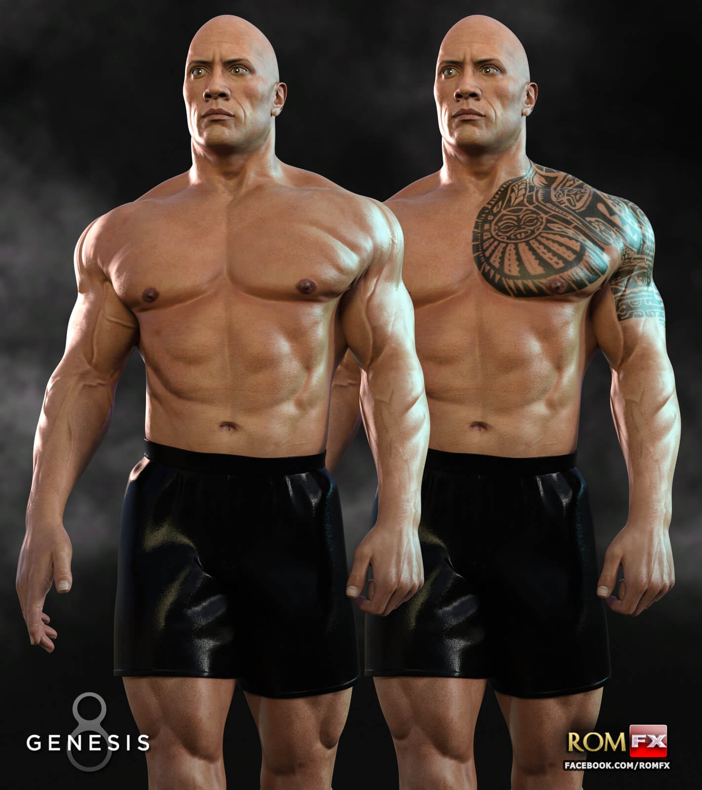 Clone Series - AntiHero for G8M and G8.1M Daz Content by ROMFX