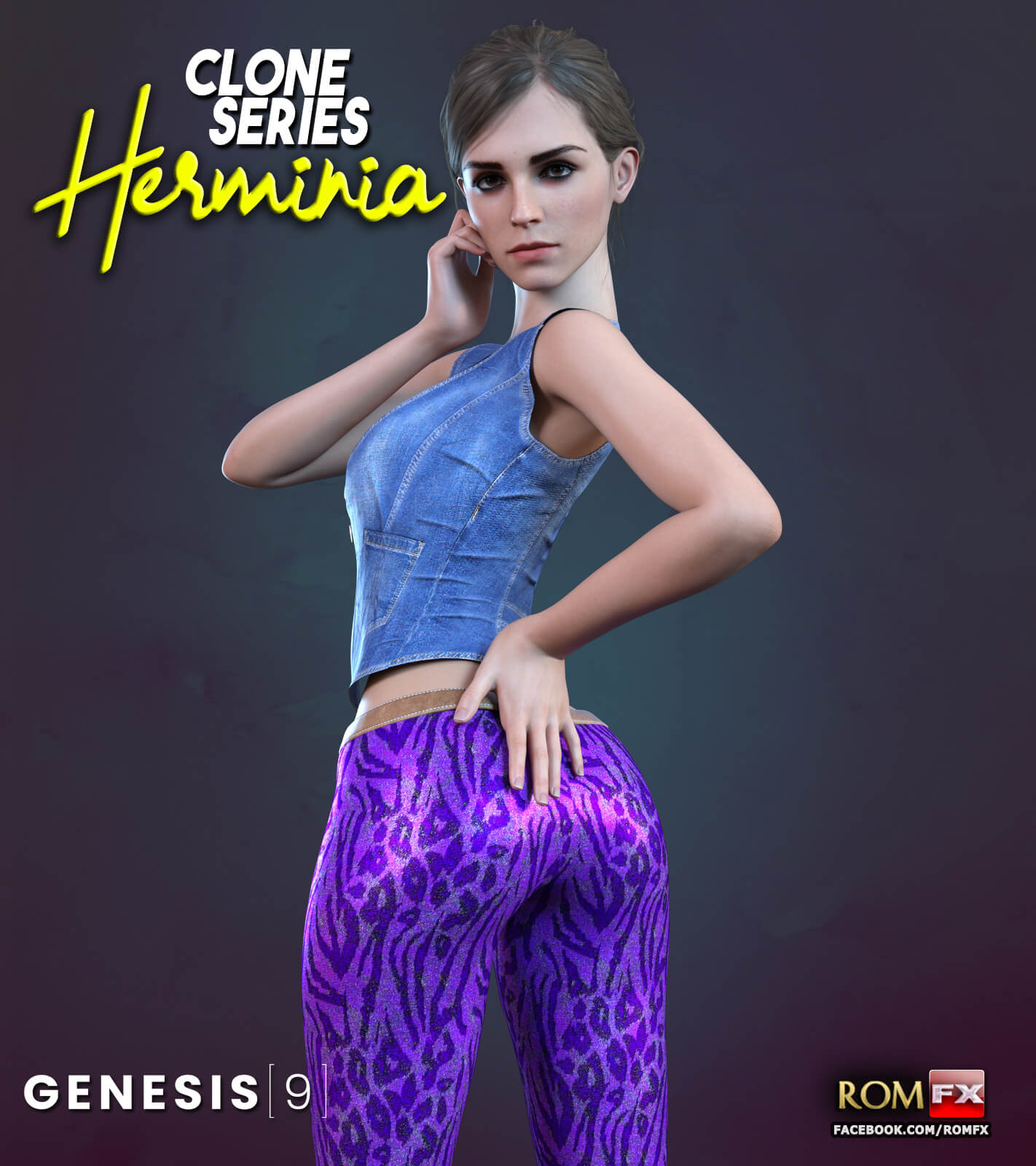 Clone Series - Herminia for G9 Daz Content by ROMFX