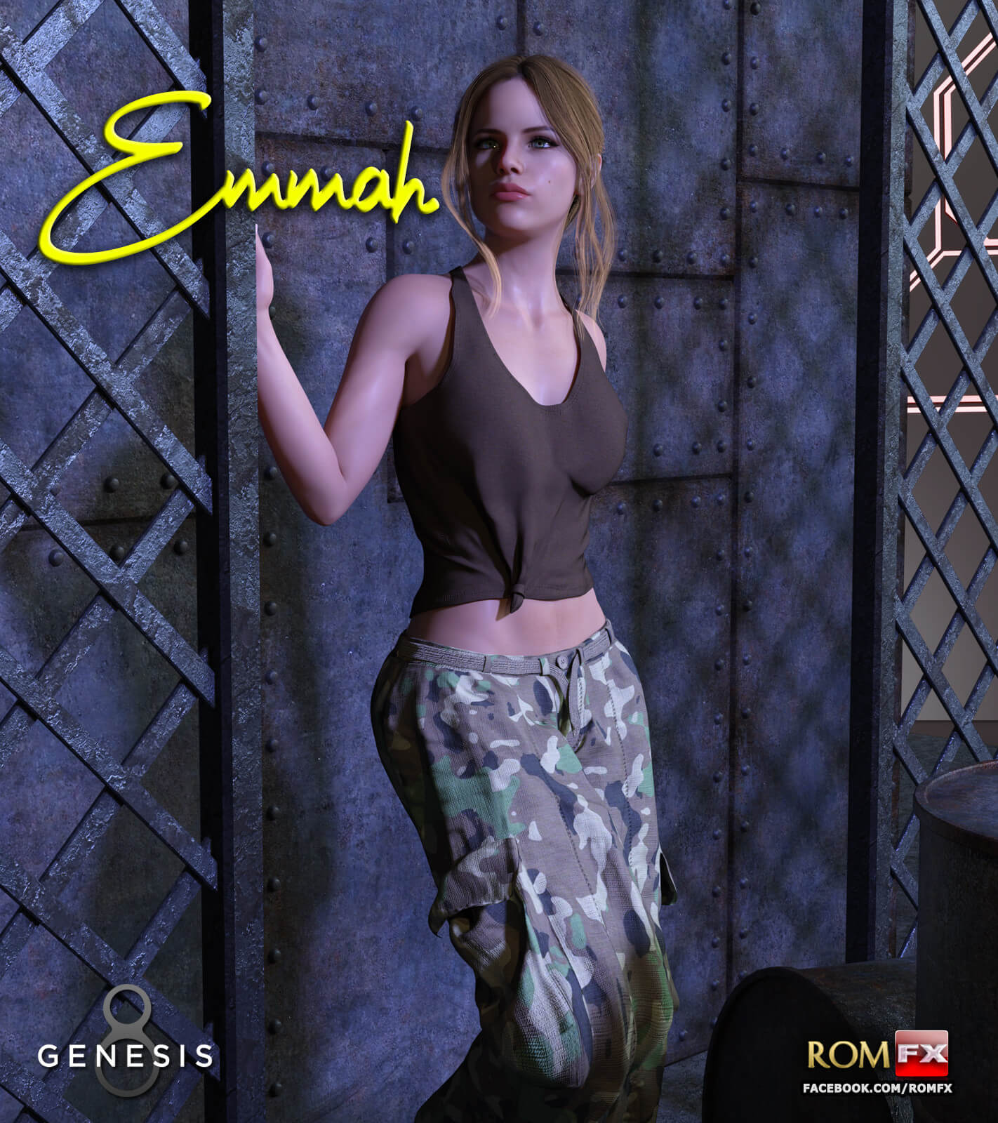 Emmah For G8F And G8.1F - Daz Content by ROMFX