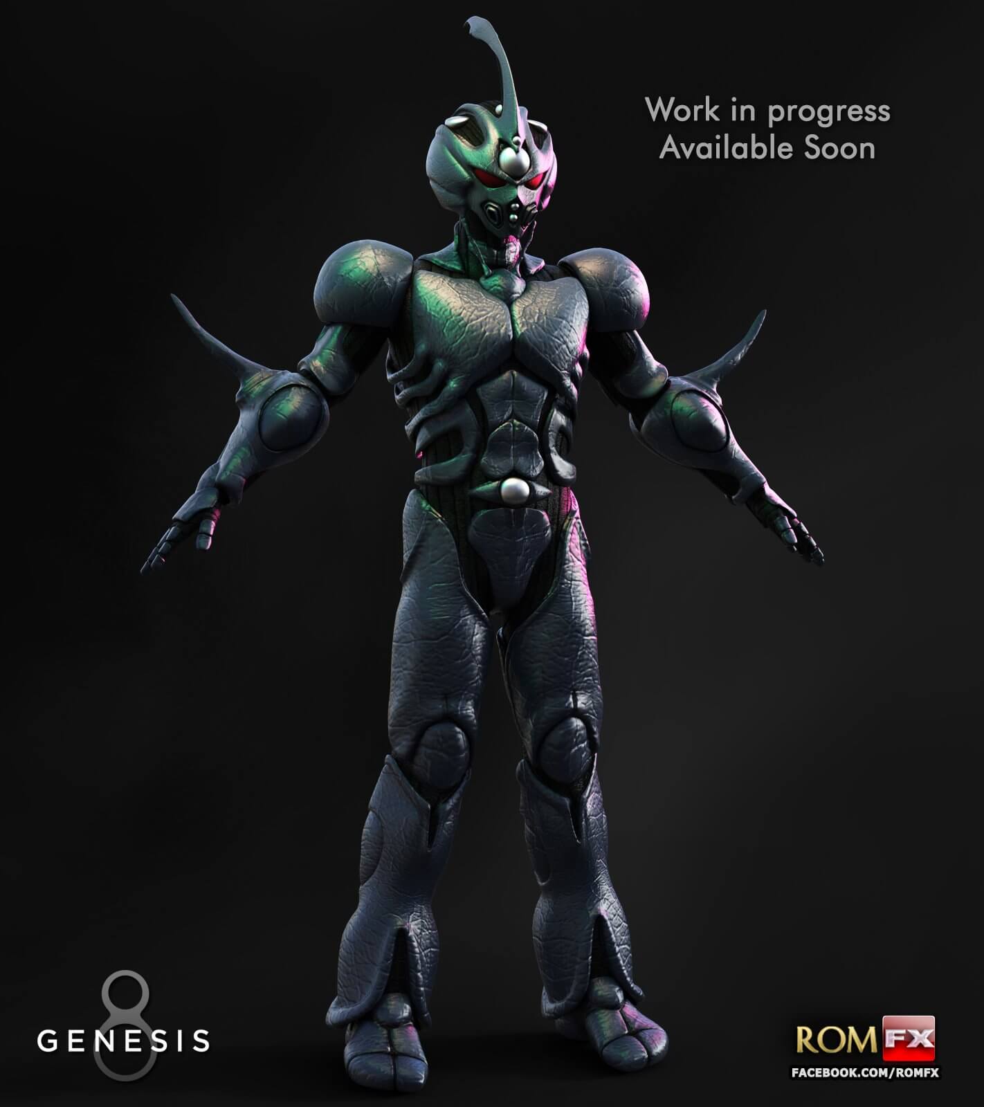 Work in progress 3D Render, Digital Art by ROMFX